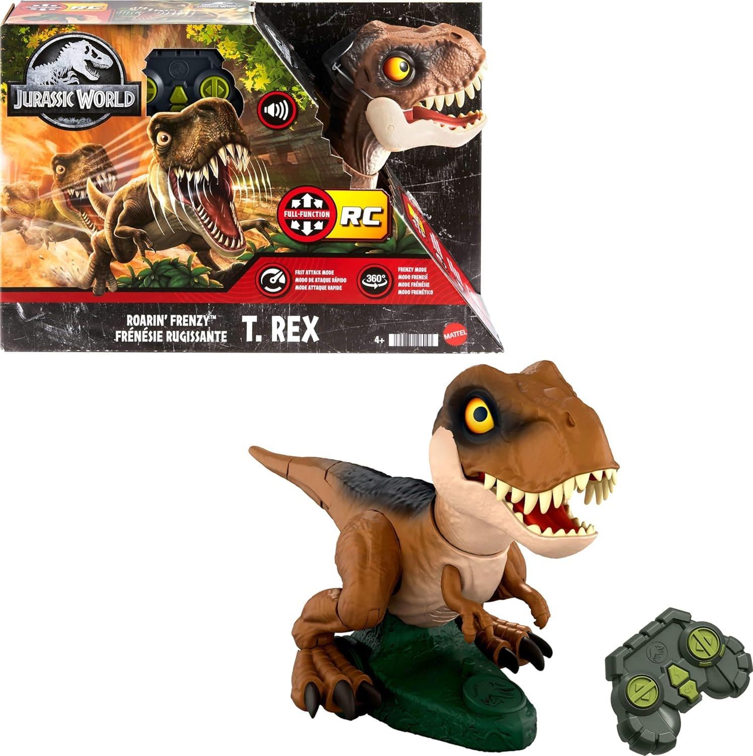 Jurassic World RC Roarin Frenzy T Rex Dinosaur – BargainMax
