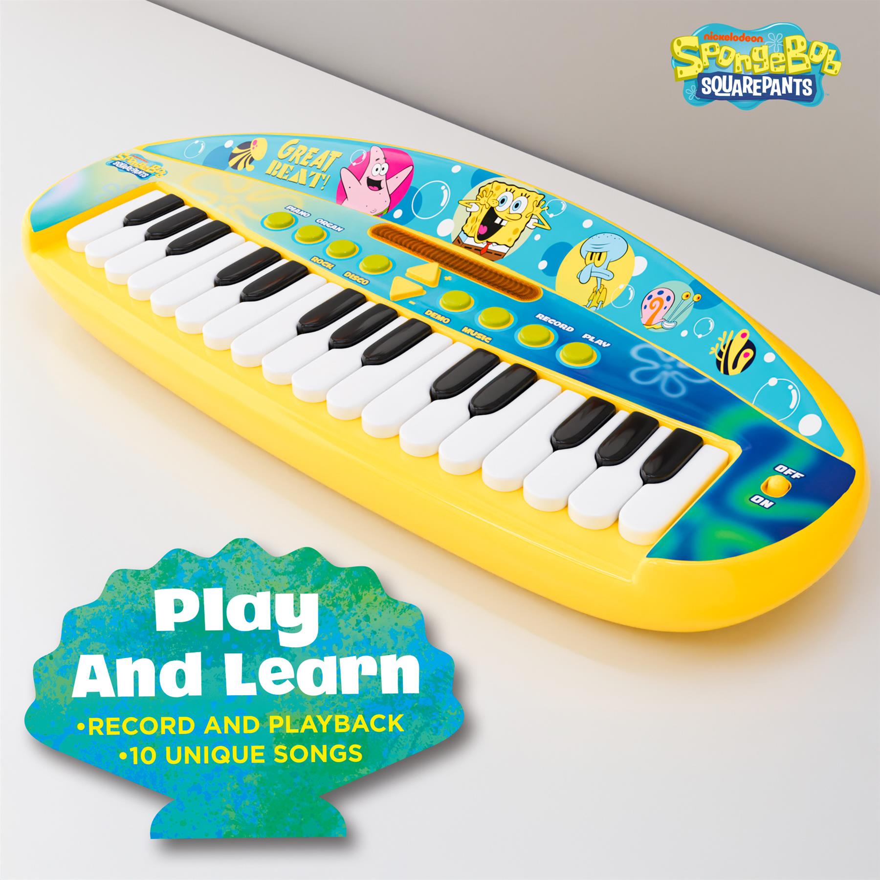 Spongebob Electronic Keyboard – BargainMax