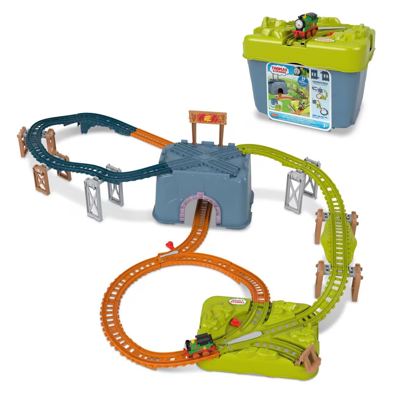 Fisher Price Thomas & Friends Train Set, Percy’s Connect & Build Track ...
