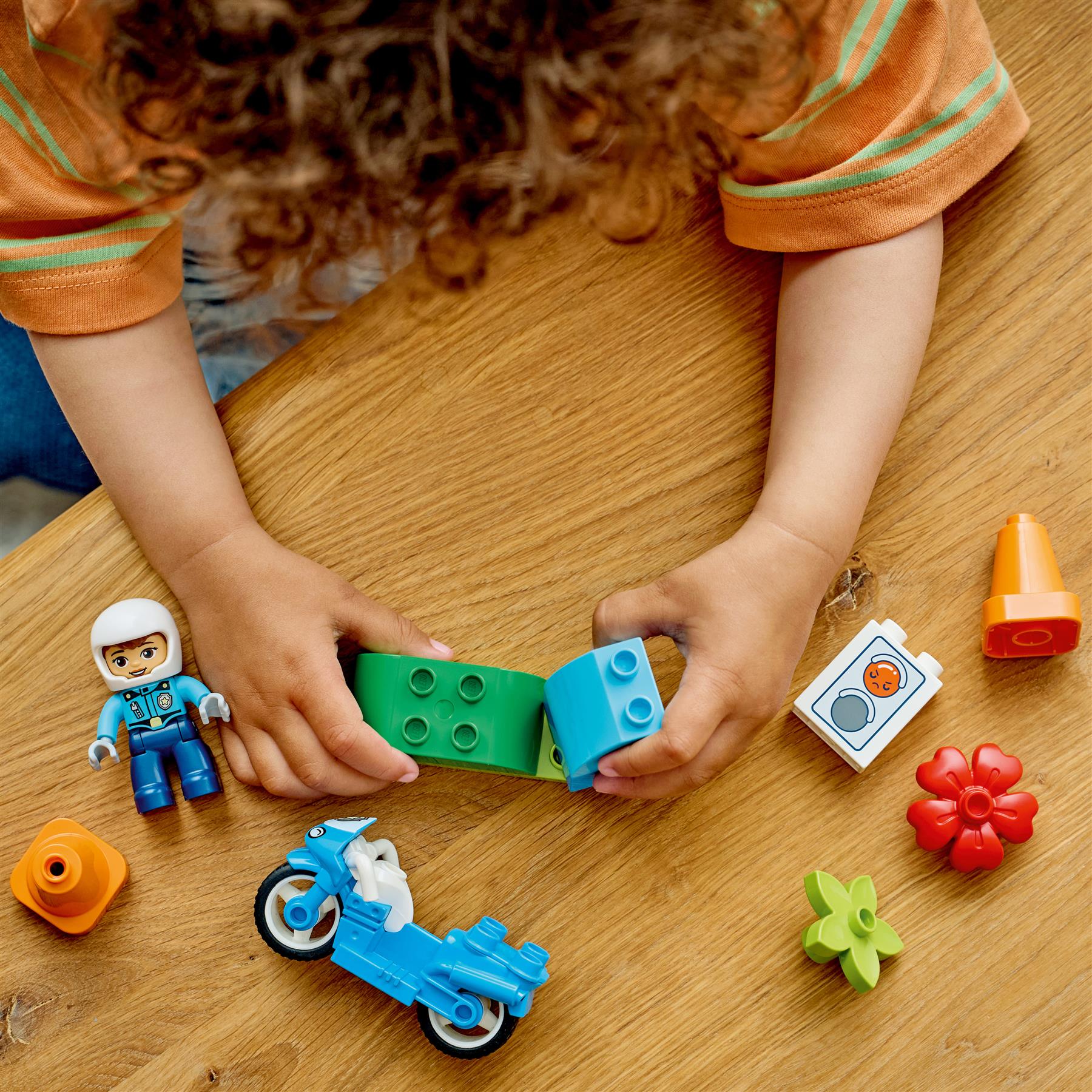 LEGO Duplo Blue Police Motorcycle 10471 – BargainMax