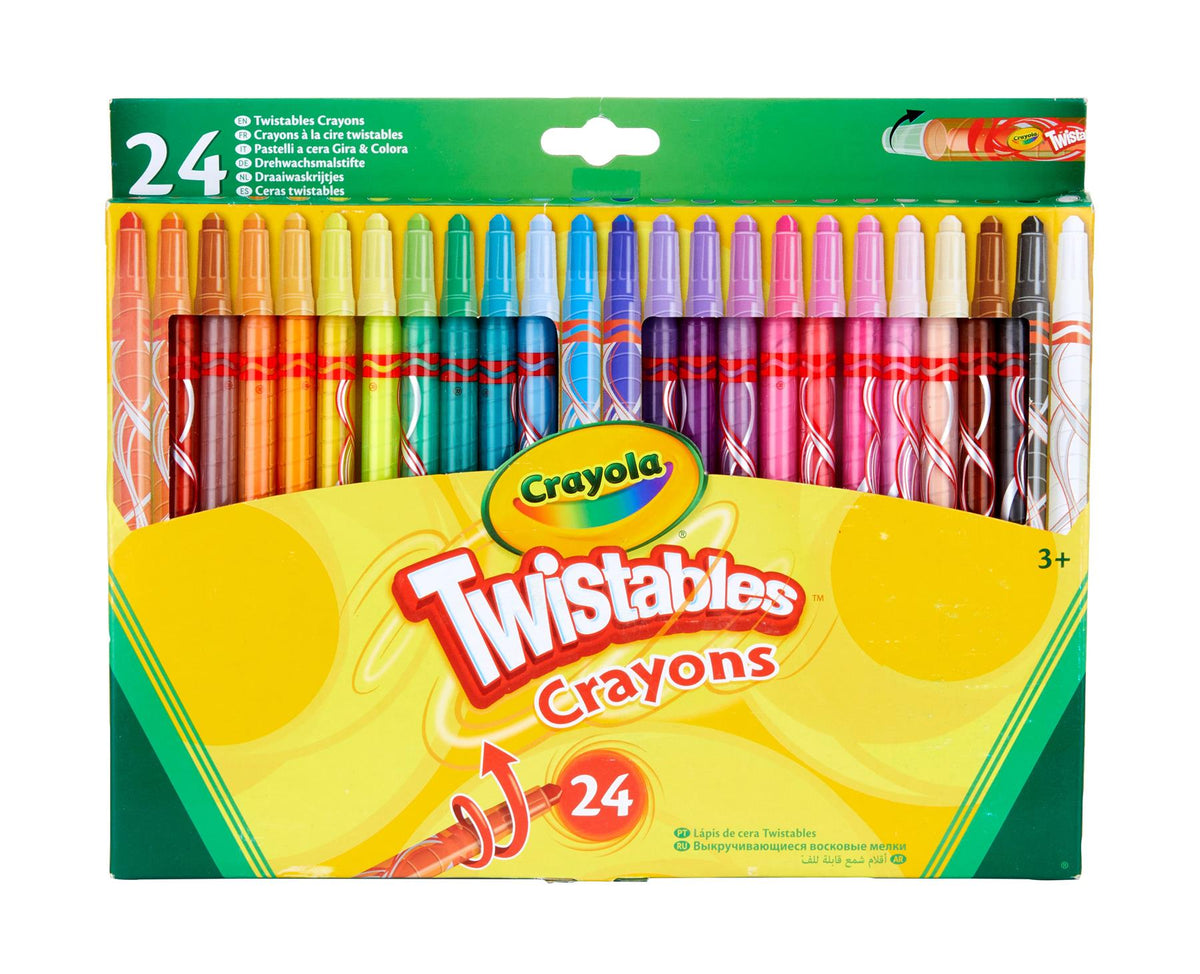 Crayola 24 Twistables Colouring Crayons – BargainMax