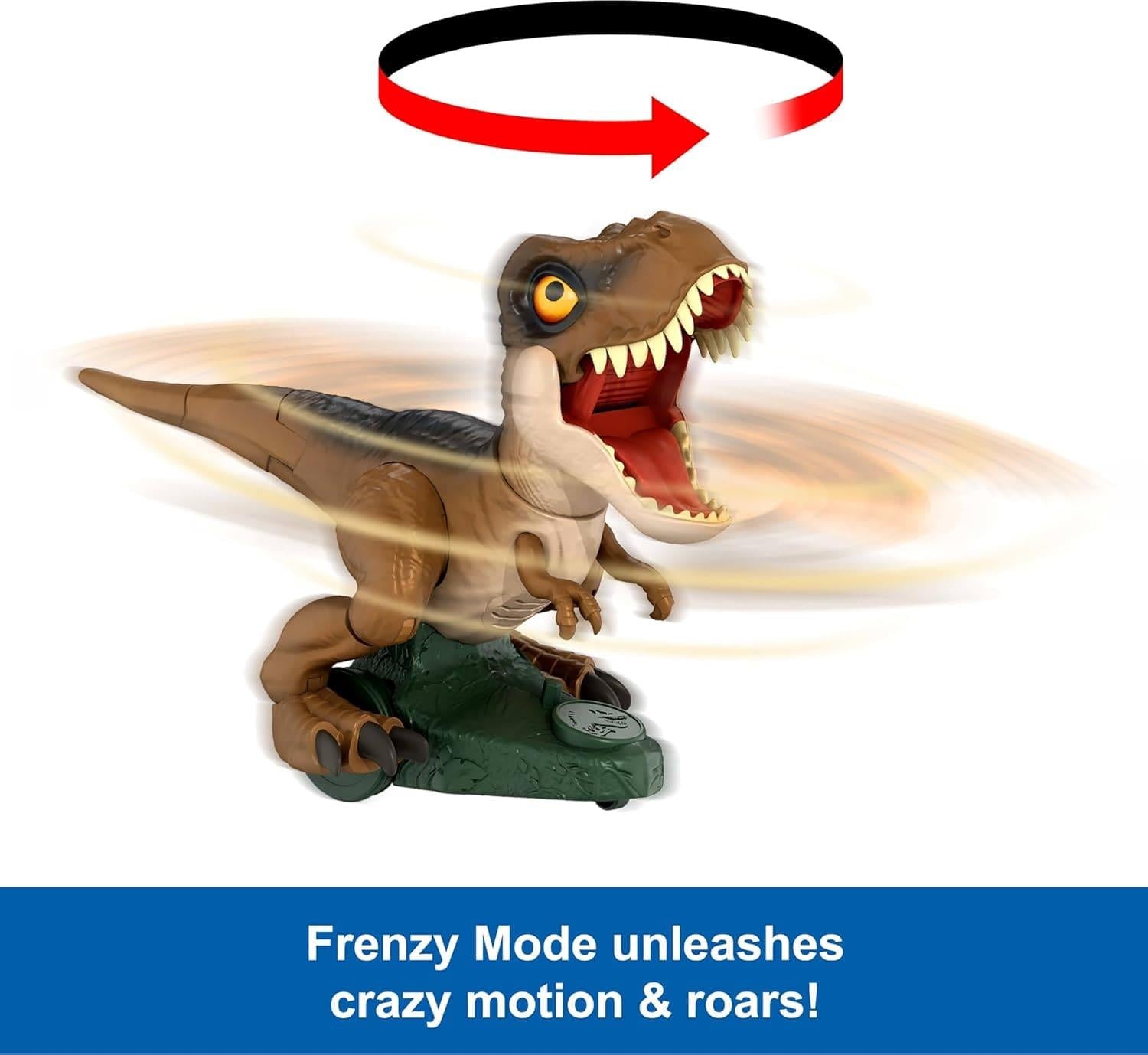 Jurassic World RC Roarin Frenzy T Rex Dinosaur – BargainMax
