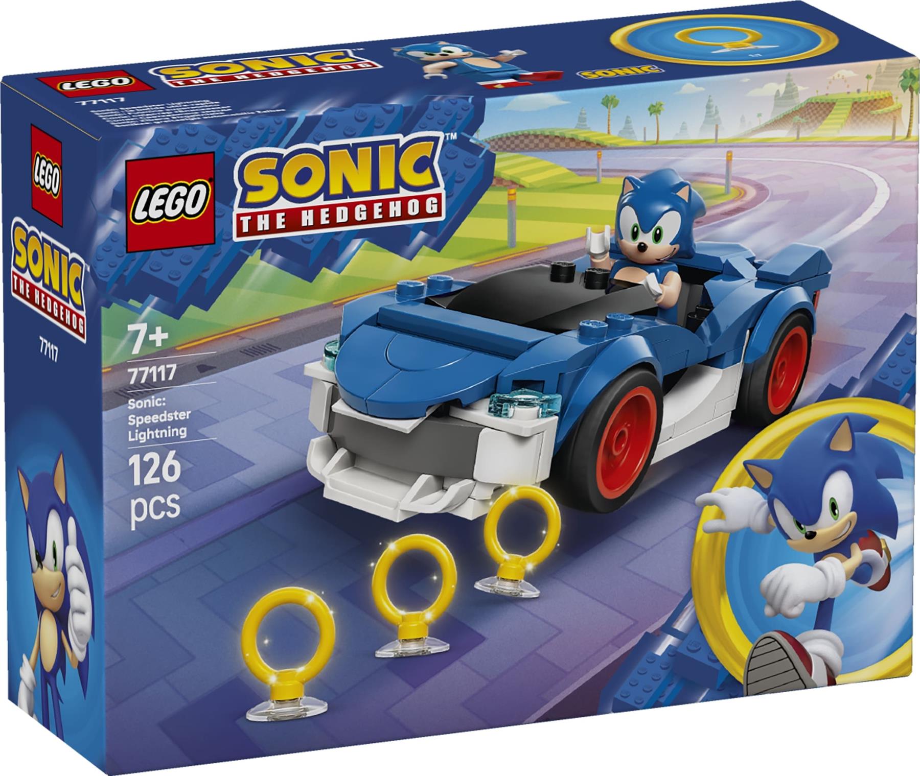 LEGO Sonic the Hedgehog Sonic: Speedster Lightning 77117 – BargainMax