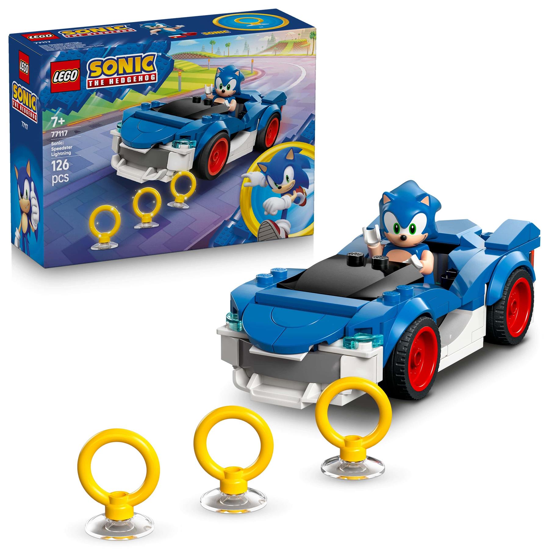 LEGO Sonic the Hedgehog Sonic: Speedster Lightning 77117 – BargainMax
