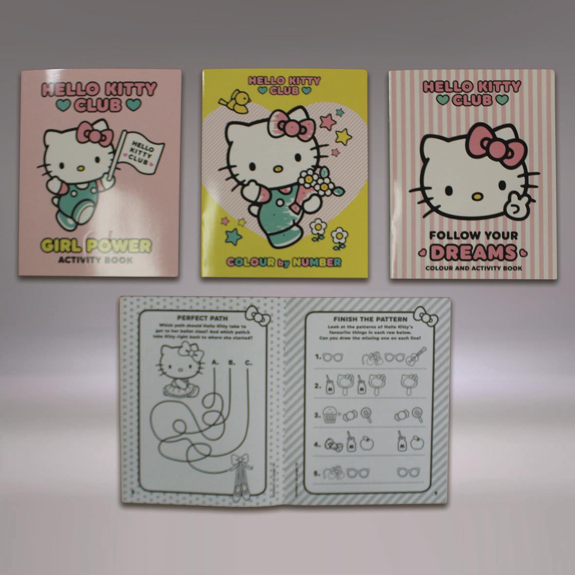 Hello Kitty Tin of Colouring Books & Stickers – BargainMax