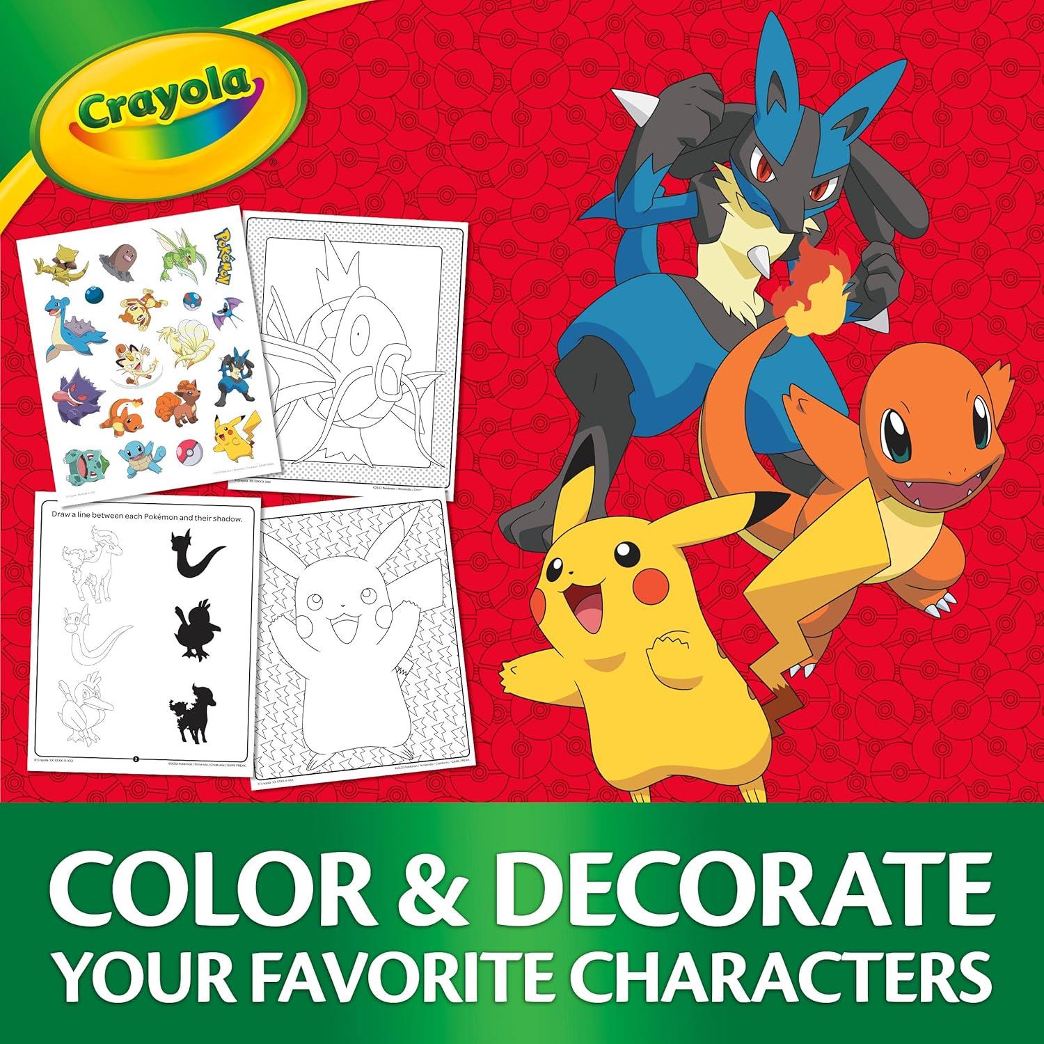 Crayola Pokémon Colour & Activity Kit – BargainMax