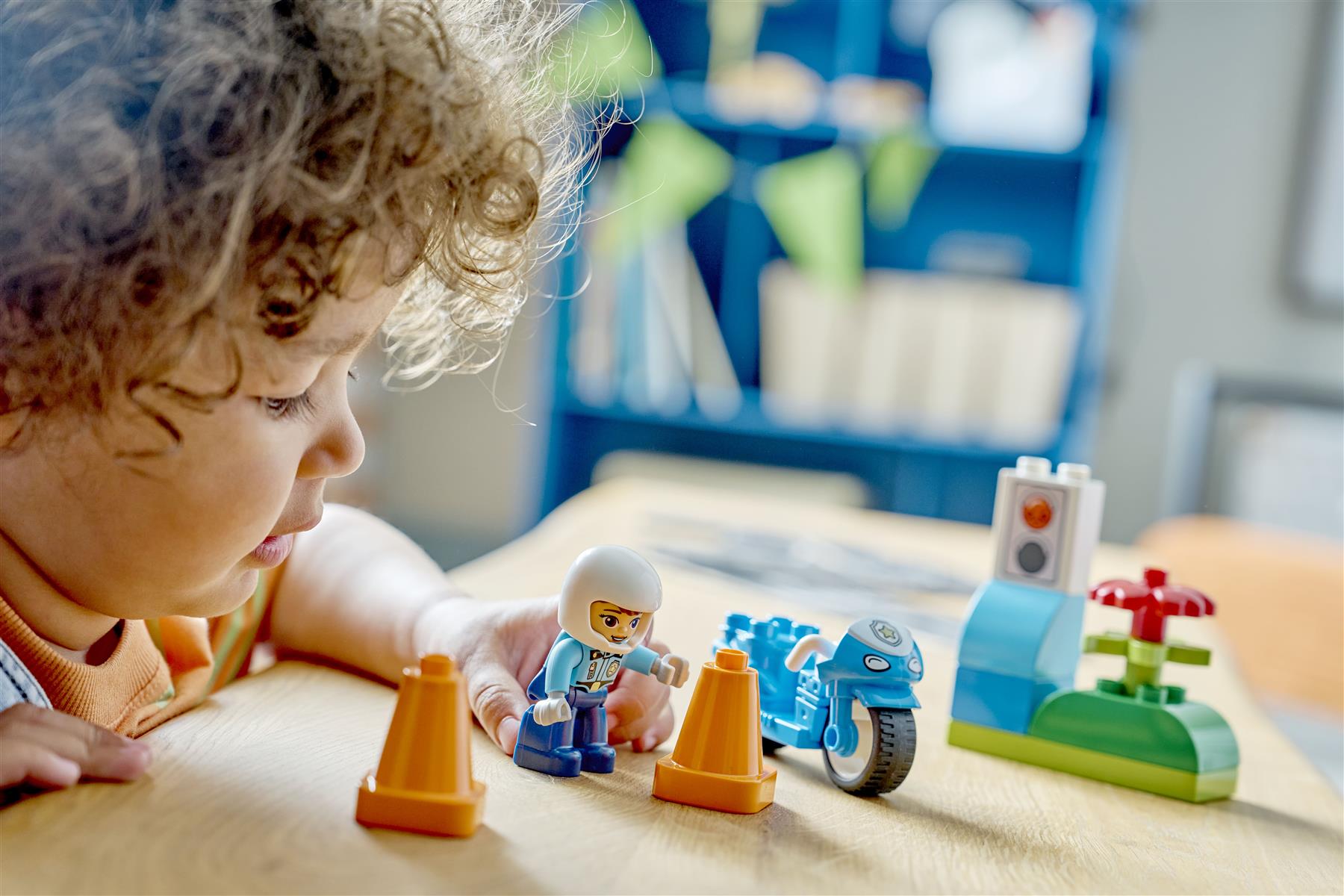 LEGO Duplo Blue Police Motorcycle 10471 – BargainMax